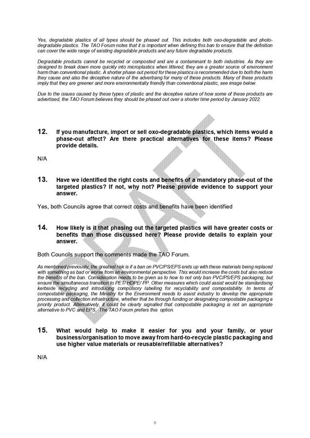 Agenda of Joint Waste Futures Project Steering Committee - 4 00 2020