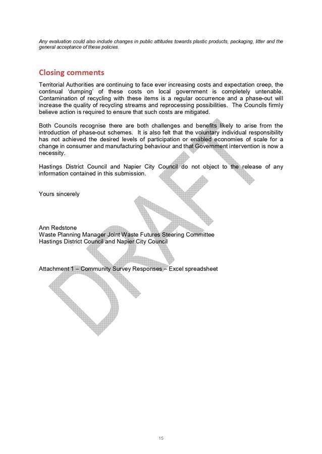 Agenda of Joint Waste Futures Project Steering Committee - 4 00 2020